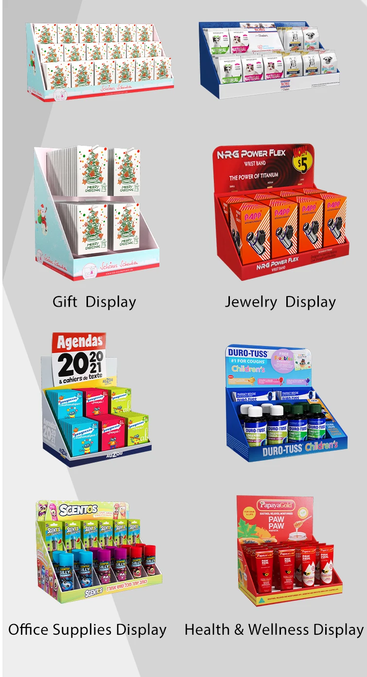 Shelf Ready Box Tear Away Packaging Paper Display Box Corrugated ...