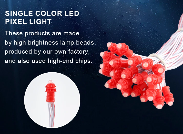 Hot Selling Dc12v 9mm Ws2811 Ip68 Waterproof Addressable Led Smart ...