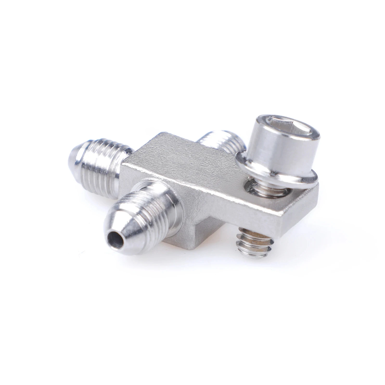 High Quality Universal Stainless Steel AN3-3AN Male Brake Hose End Tee ...