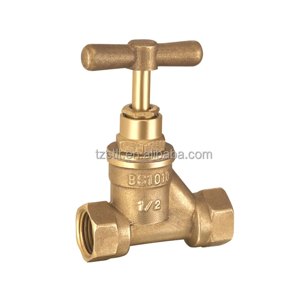 Brass BS1010 15mm-28mm Stop Cock Valve - Reliable & Durable