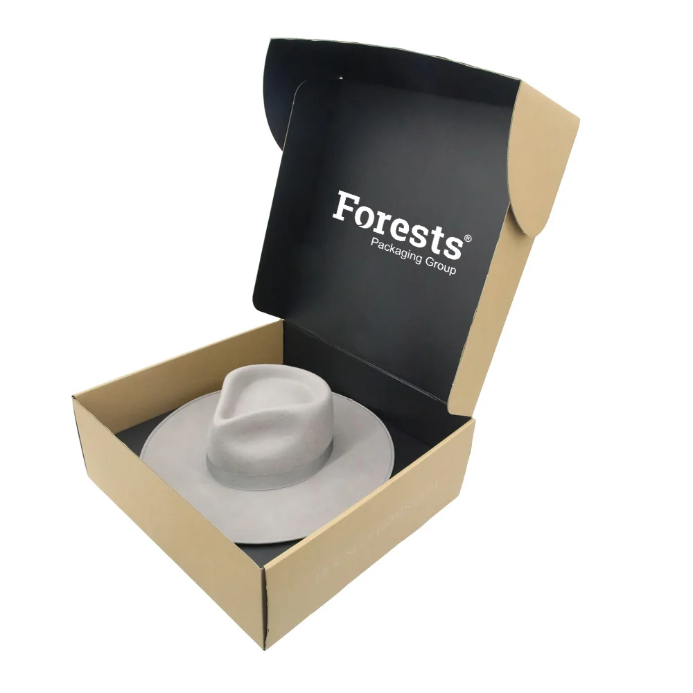 Custom Recyclable Paper Round Box for Hat Gift Packaging ODM