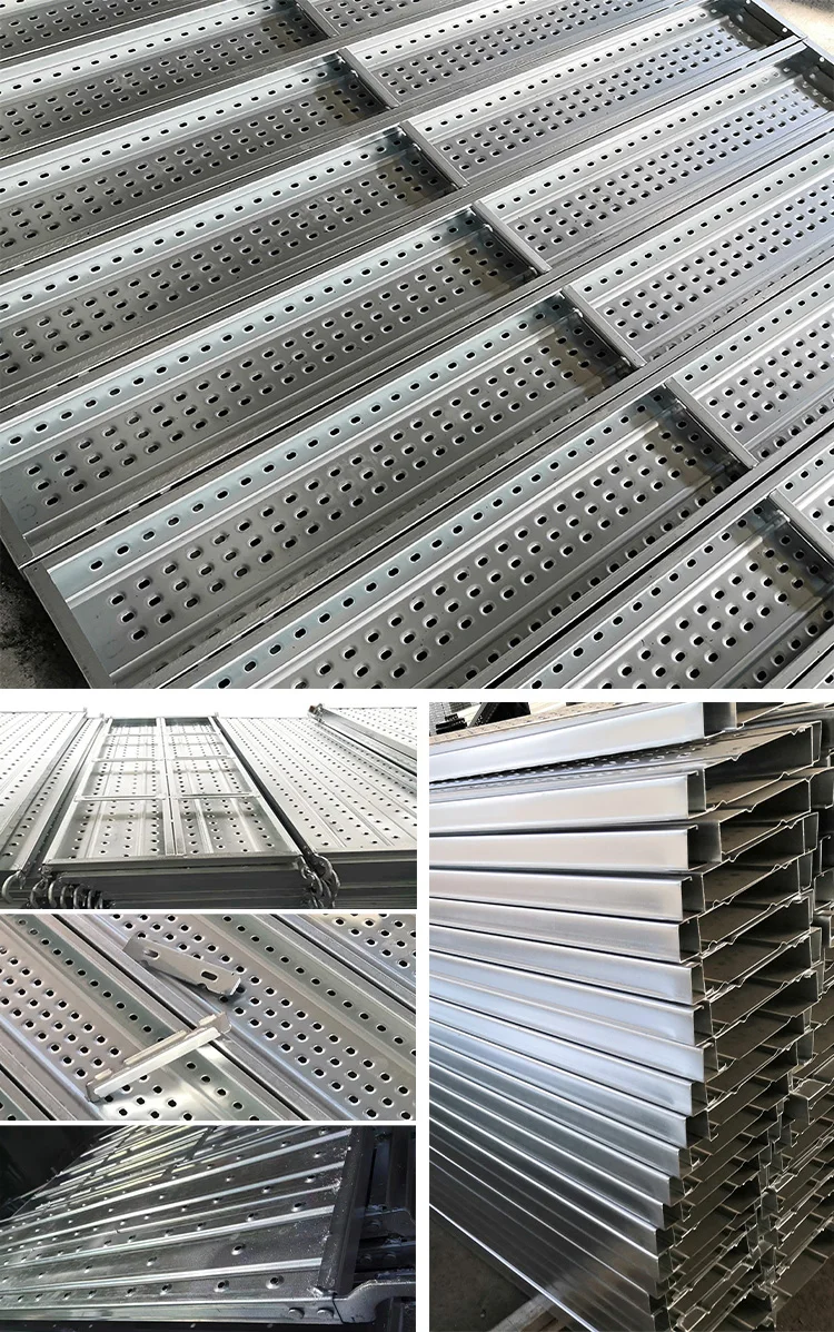 Galvanized Building Ladder Platform Ringlock Scaffolding Steel Metal ...