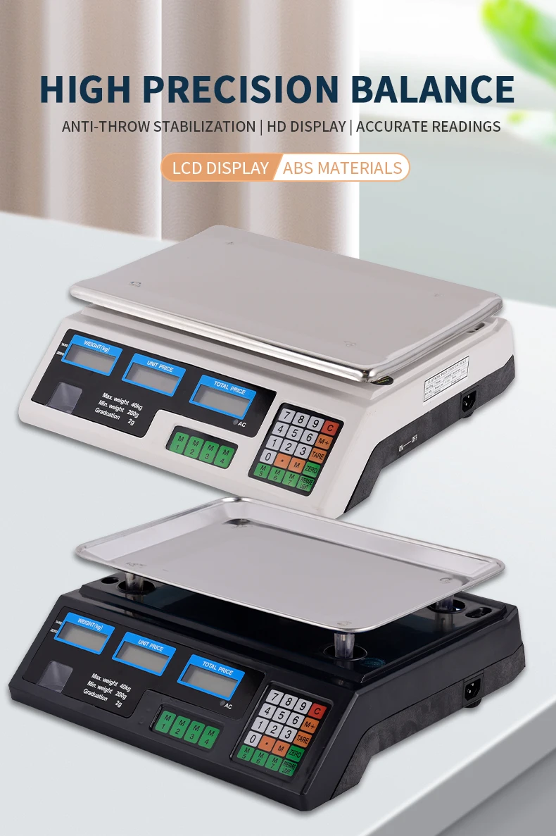 Foldable Platform Scale Electronic Balance Digital Weighing Industrial