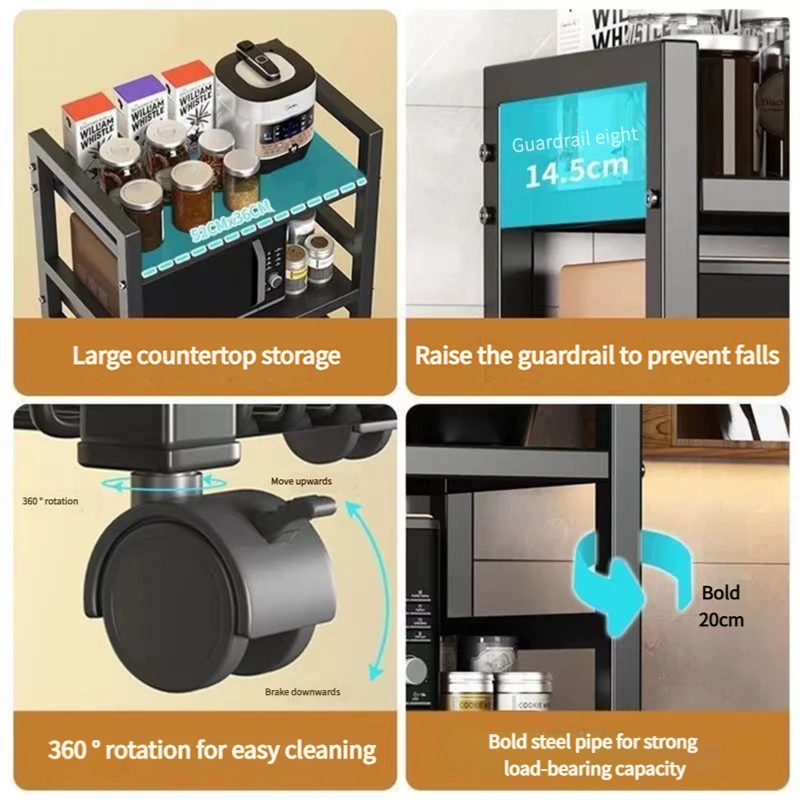 Kitchen Accessories Tool Storage Rack Kitchen Rack Stainless Steel ...