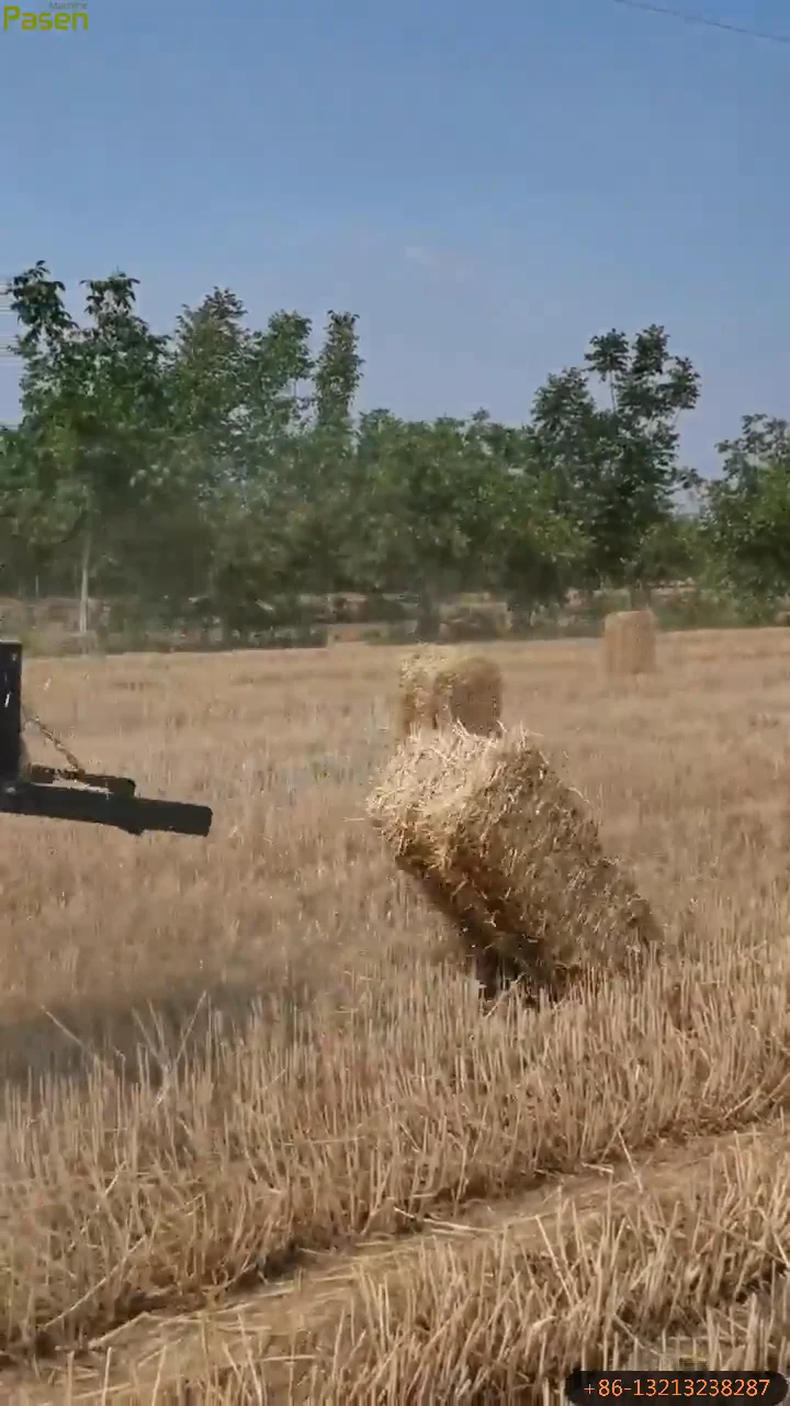 Automatic Hay Pto Grass Straw Baling Silage Balers Stalk Wrapper ...
