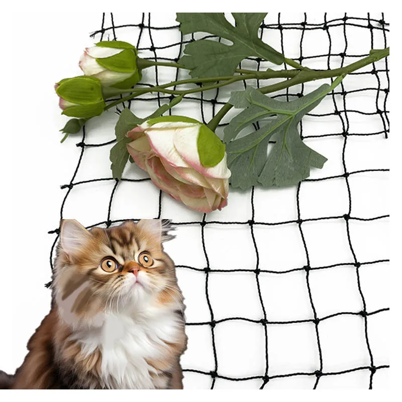Cat Net with Wire for Balcony Cat Enclosure Net Durable and Foldable ...