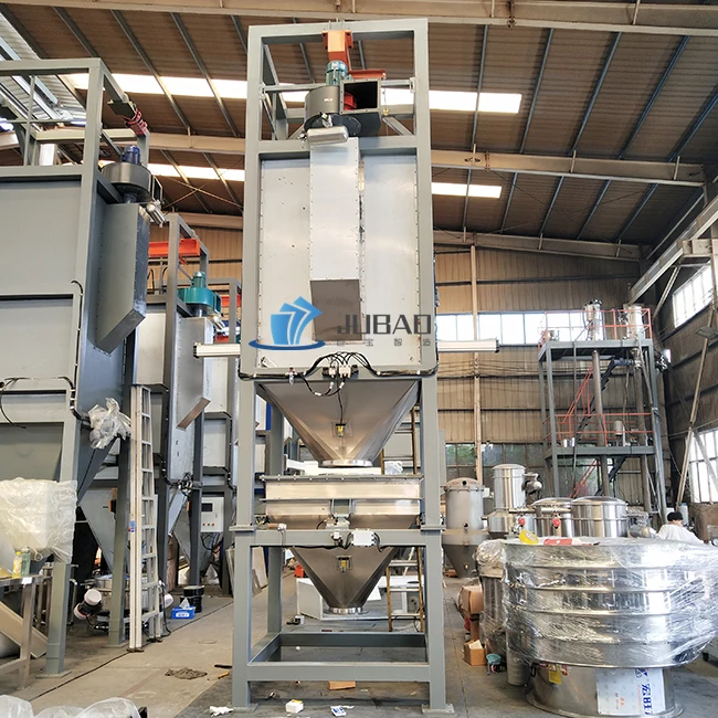 Large Processing Capacity Bulk Bag Unpacking Machine Stainless Steel ...