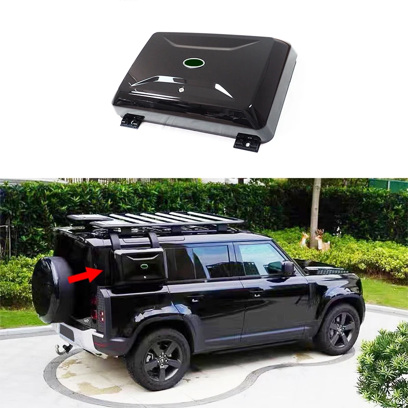 Car exterior side-mounted gear carrier storage box modification for New ...