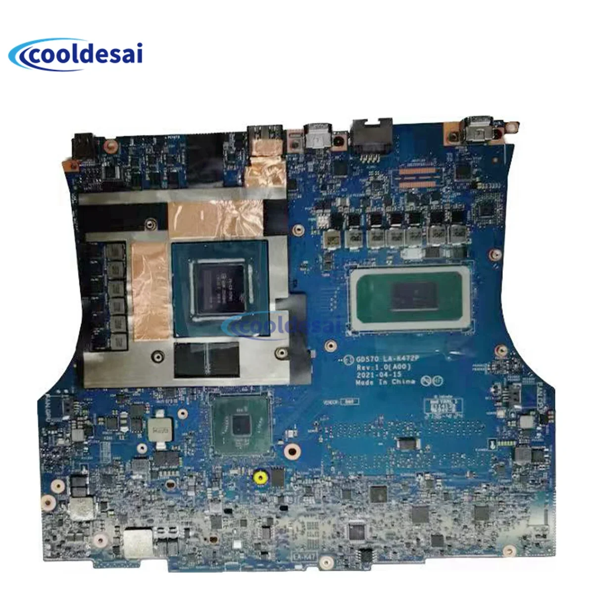 LA-K472P Mainboard for Dell X17 R1 Laptop - I7-11800H CPU