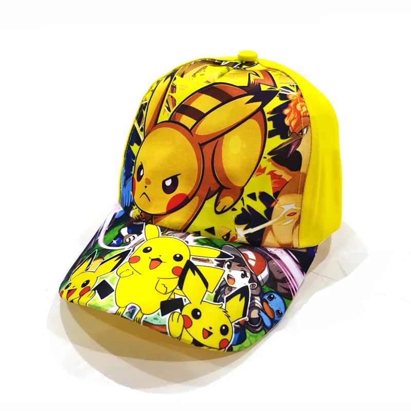Factory Price Cartoon Anime Pikachu Baseball Cap for Boys Gifts Cool ...