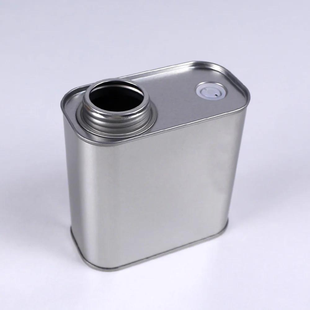 Eco-friendly 200g Coffee Tin Can With Degassing Valve - Rectangular Tin ...