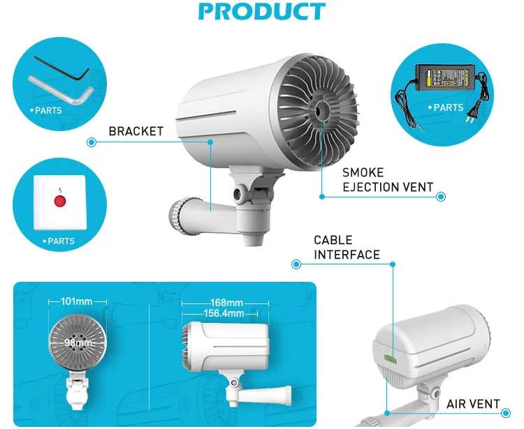 For Store Fog Smoke Machine Security Alarm System - Buy Alarm System ...