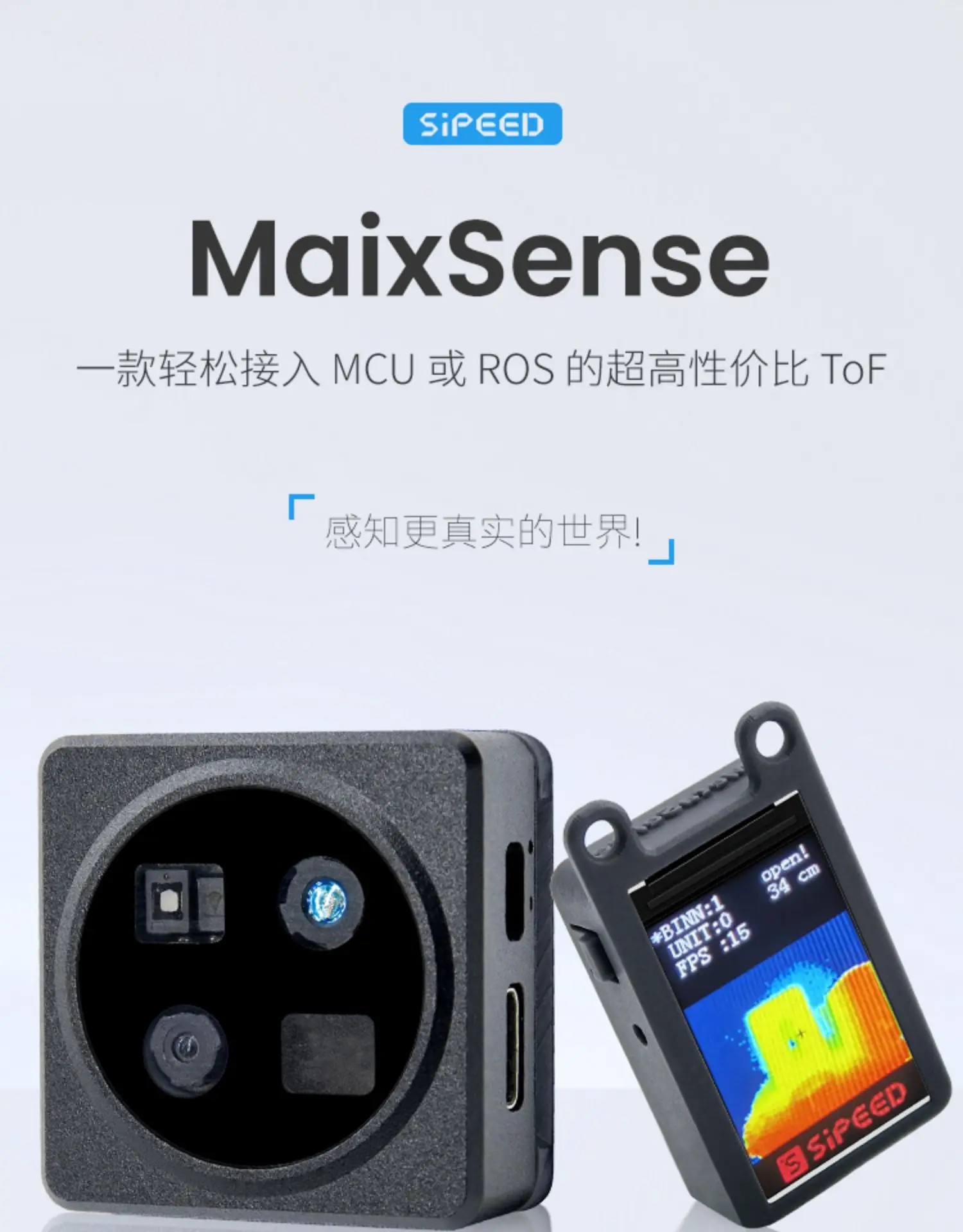 MaixSense A010/A075V RGBD TOF 3D Depth Vision MCU&ROS Camera| Alibaba.com