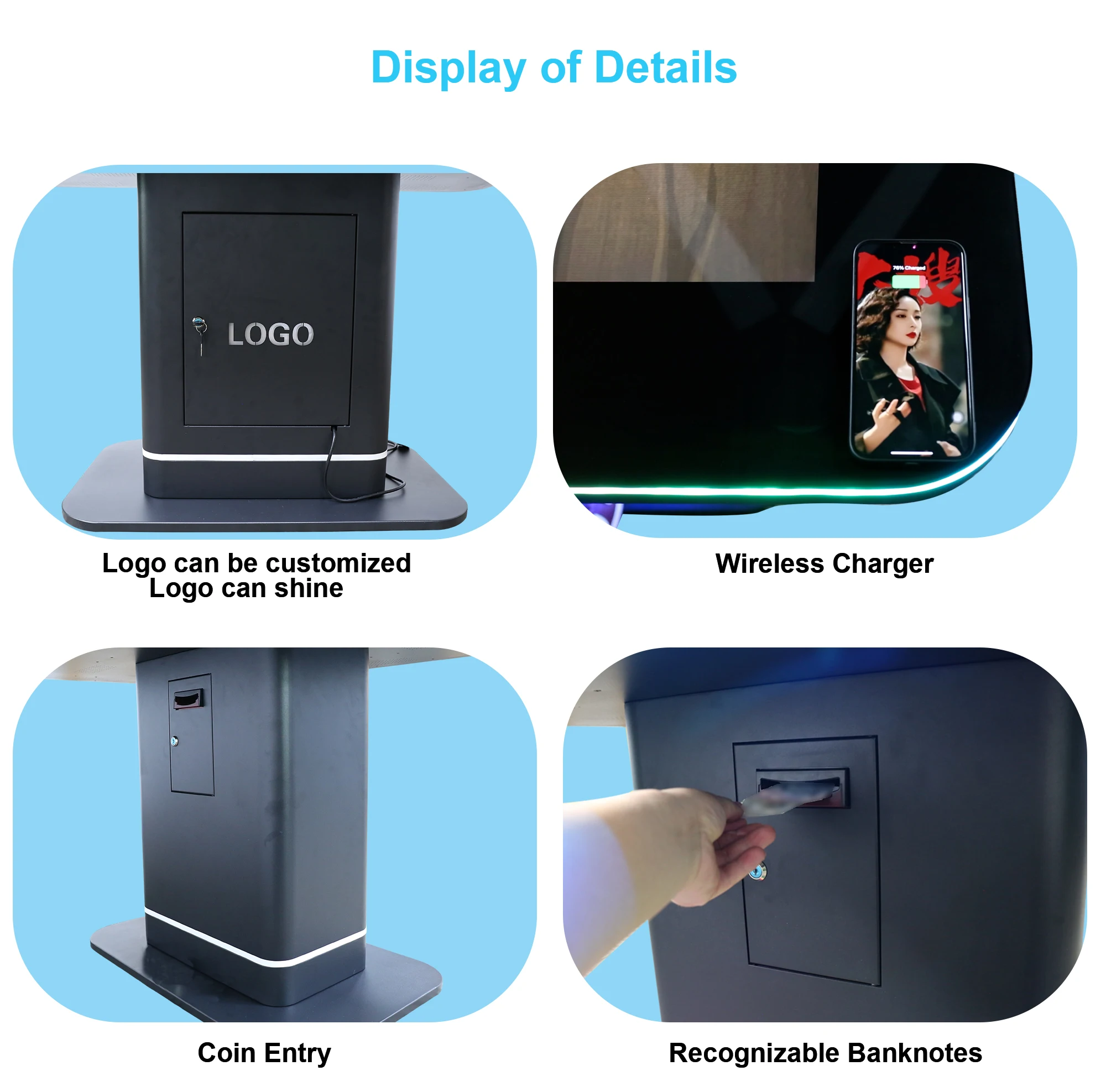 Interactive Multi Touch Screen Table - 43 Inch HD Display