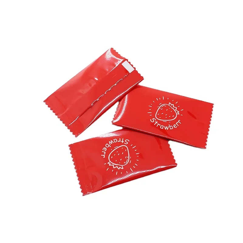 Custom Disposable Small Protein Powder Sachets Packaging Pouch Back ...