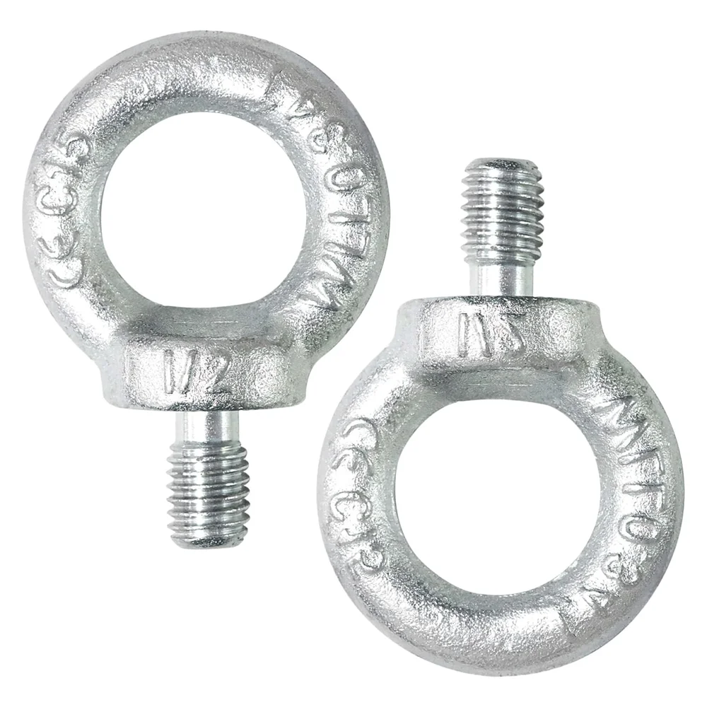 Din580 M16 Forged Lifting Rigging Galvanized Eye Bolt Anchor 316 304 ...