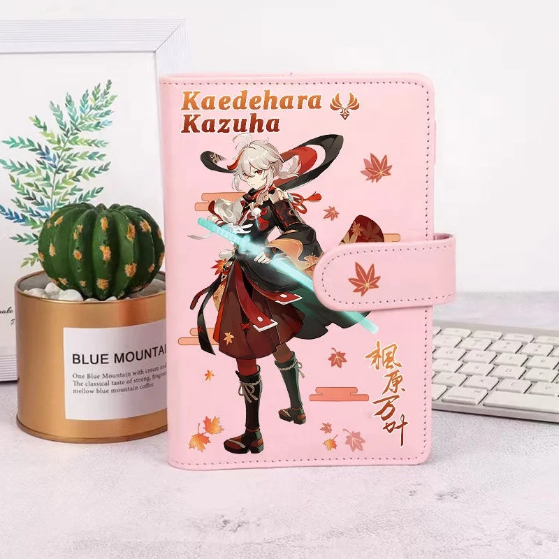 Genshin Impact Game Notebook Anime Hu Tao Xiao Qiqi Notebooks Cartoon ...