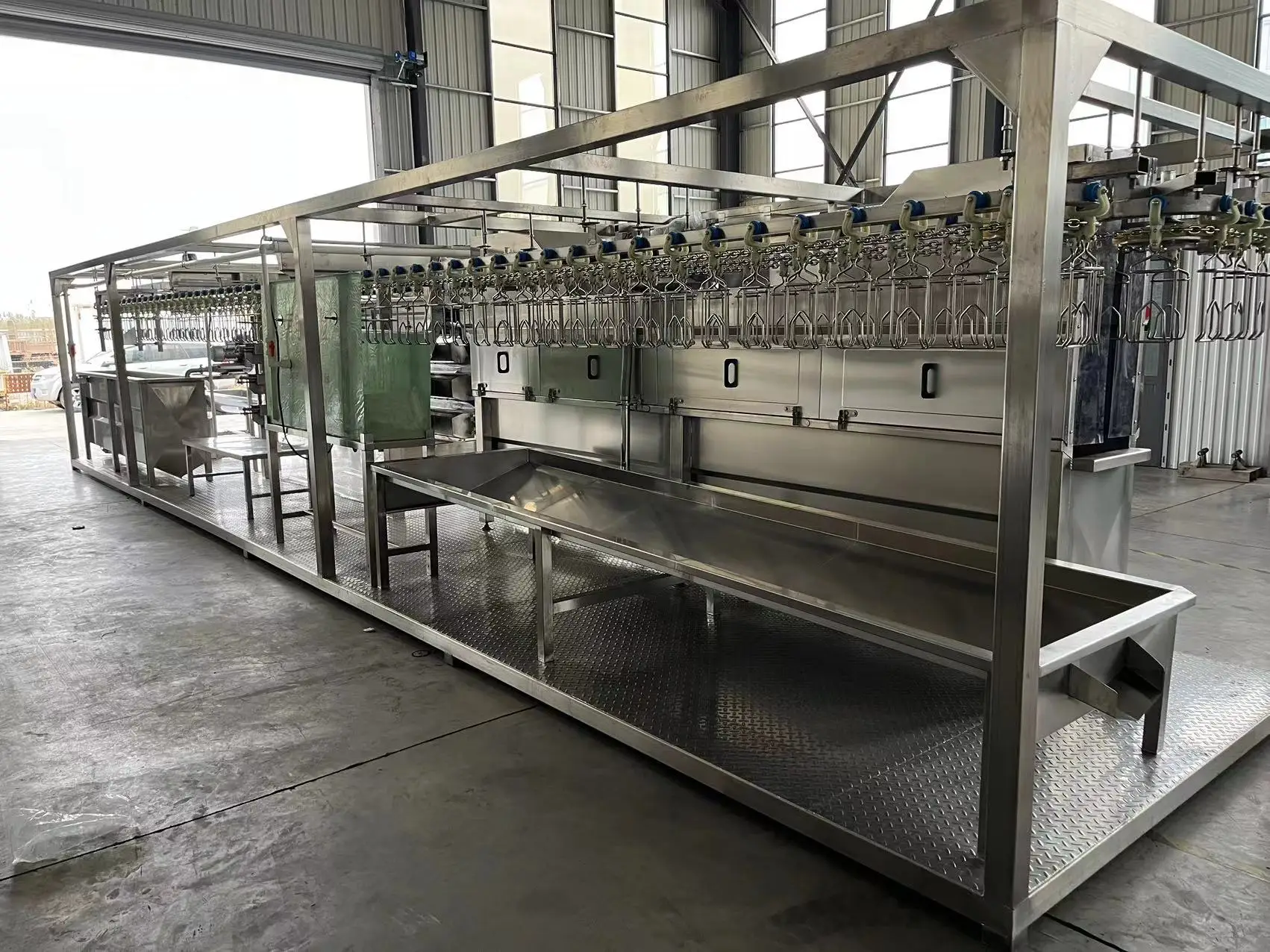 Automatic Poultry Slaughtering Machine Line - High Productivity