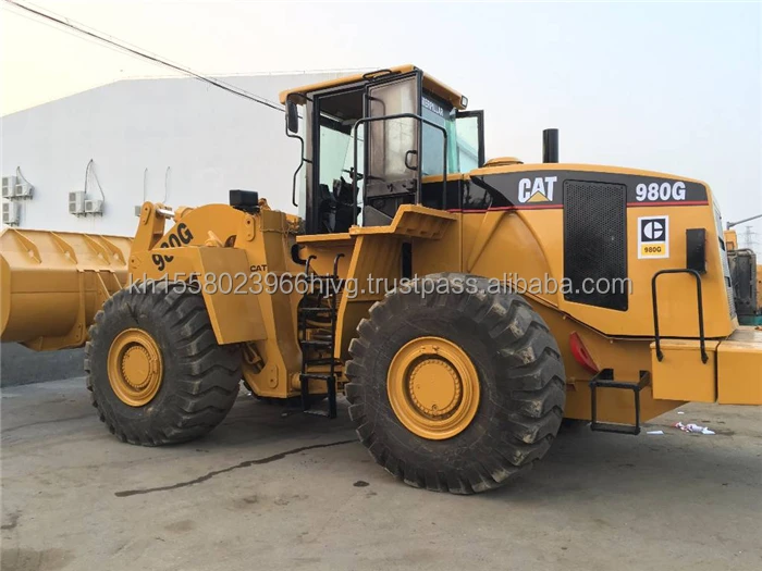 ORIGINAL Used Cat 980G Wheel Loader /SECOND HAND CAT 936E 966E 966H LOW ...