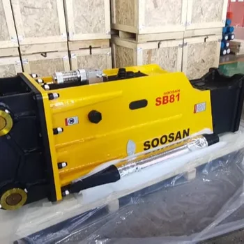 Soosan Hydraulic Breaker - Model Sb81 Box Type Silence - Buy Soosan Breaker Martillo Hidraulico ...