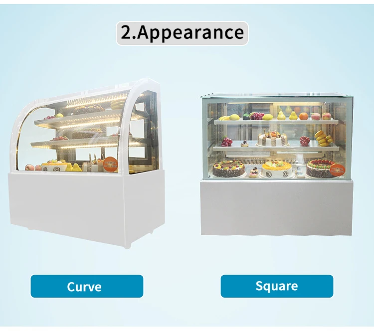 Refrigerated Bakery Cake Display Showcases Modern Cake Cabinets - Buy ...