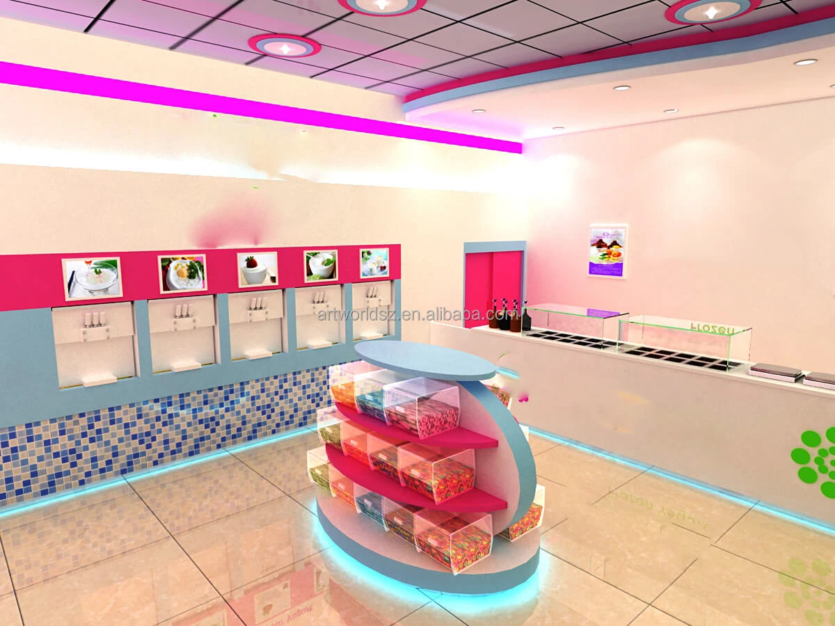 Artworld Displays Small Convenience Store Snack Shelves Wooden Candy ...