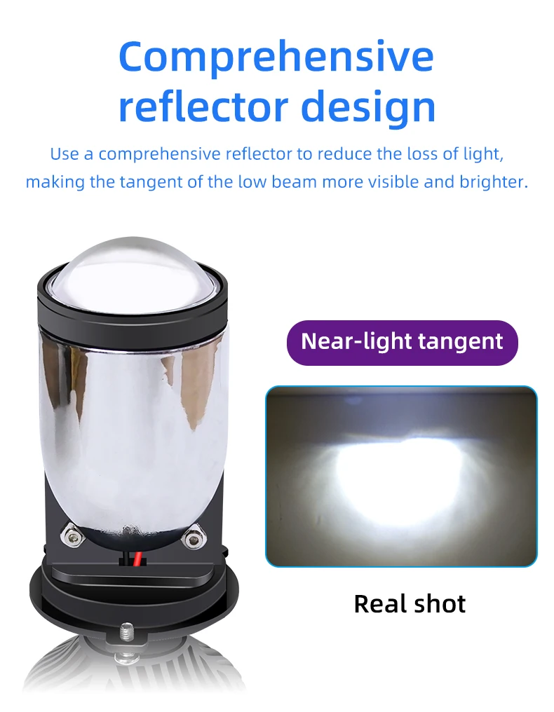 Y6 Y6D LED Mini Projector H4 - Bright & Reliable Headlights