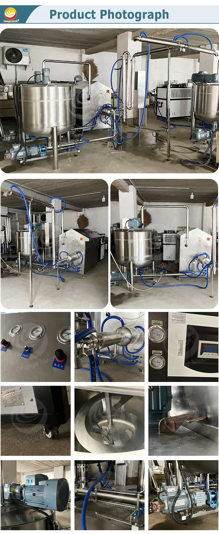 ORME Marshmallow Candy Continuous Aerator Inflator Machine Sweet ...