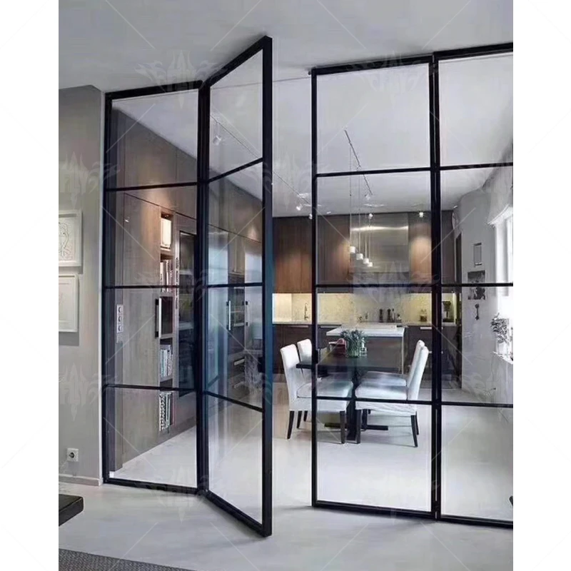 Villa Partition French Doors Exterior Wrought Iron French Doors - Buy ...