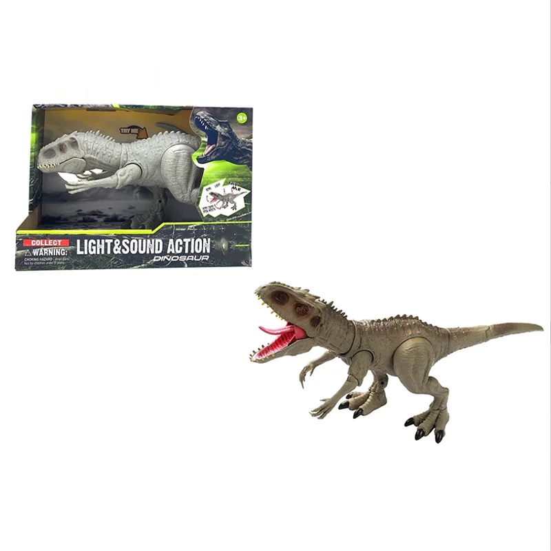 Realistic T-Rex Toy for Kids - Battery-Operated Dinosaur