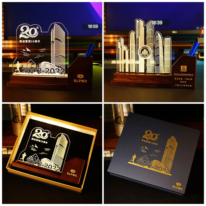 Custom Enterprise Building Anniversary Commemorative City Landmark ...