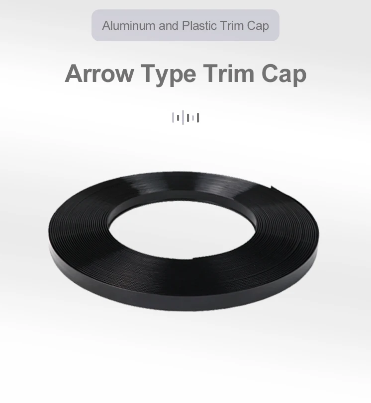 Aluminum Trim Cap for Channel Letter Sign - 1 Inch Arrow Type