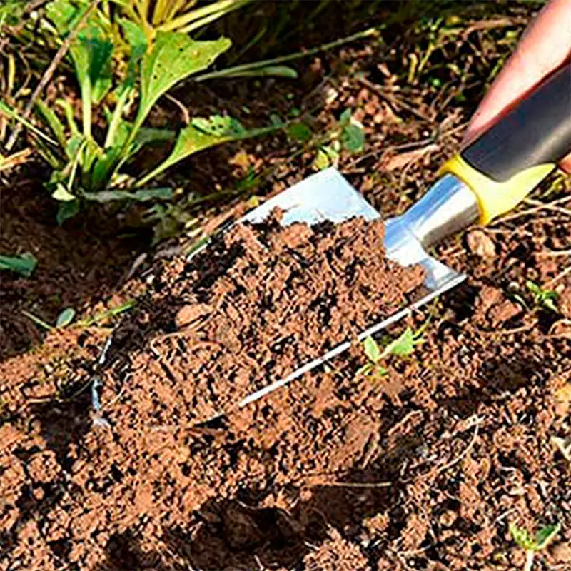 10 Piece Stainless Steel Gardening Tool Set for Digging