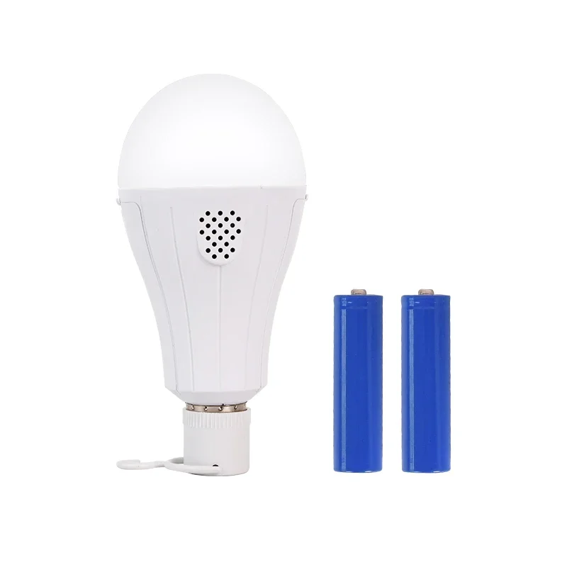 9 Watt Emergency Bulb Rechargeable Light E26 B22 E27 Battery Operated ...