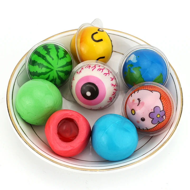 Cartoon Gummy Candy - Eye Ball Shape Jam Filled Soft Candy