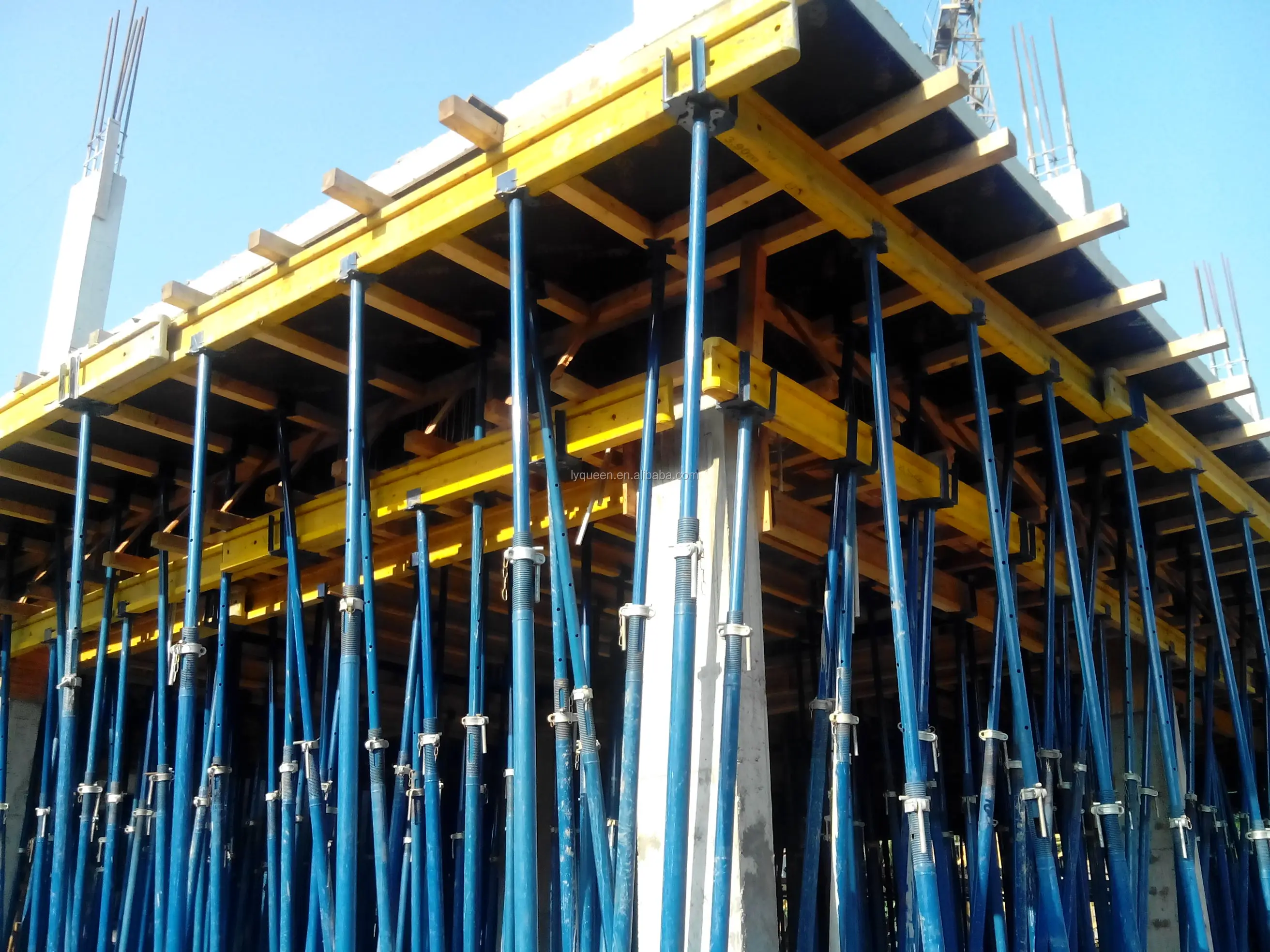 H20 Beam Formwork System With Scaffolding Steel Shoring Adjustable ...