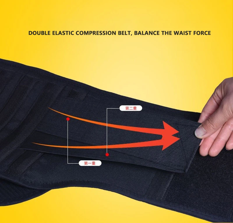 Medical Working Safety Medicated Double Pull Breathable Waist Support ...