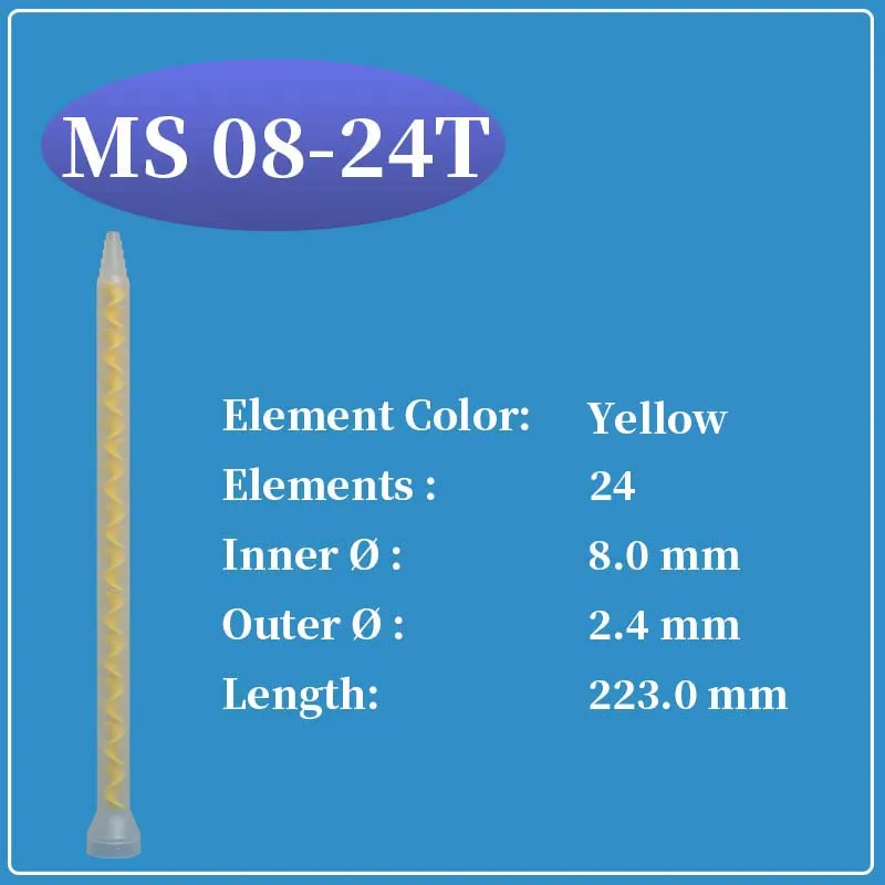 MS08-24T SULZER MIXPAC StatomixMixers Machine Mixers Static Mixer Glue ...