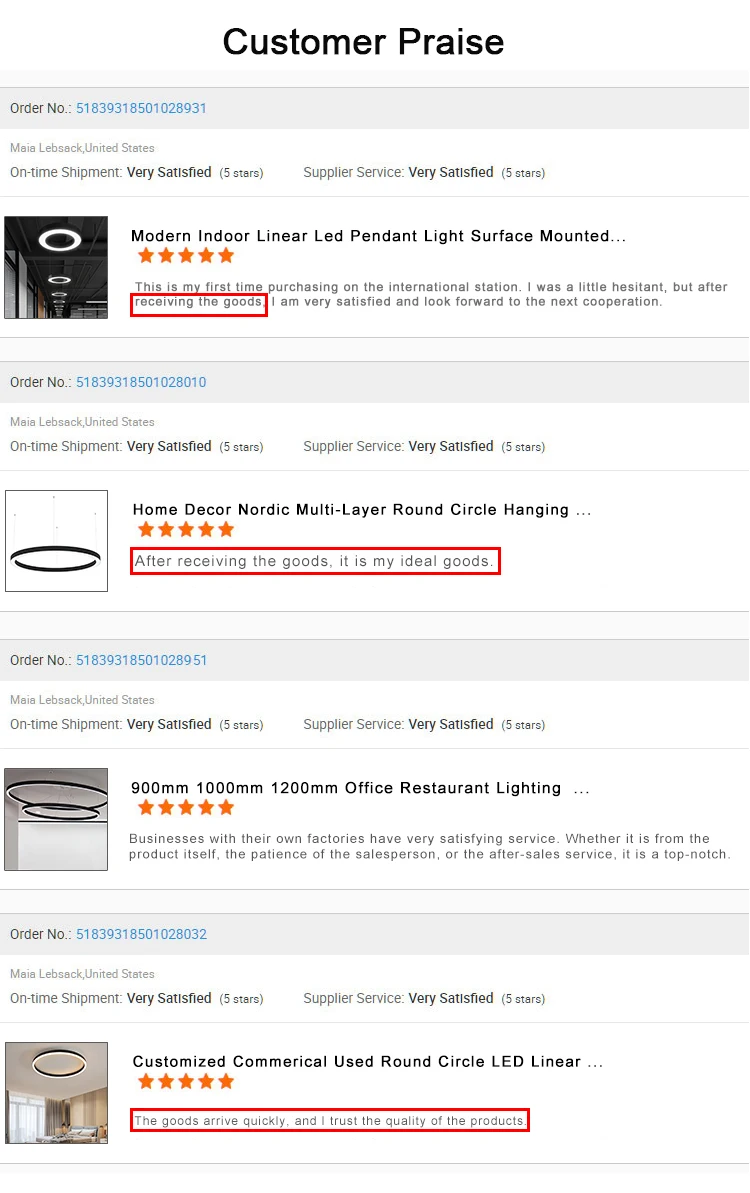 Modern LED Chandelier - Designer Lights Suspended Curve