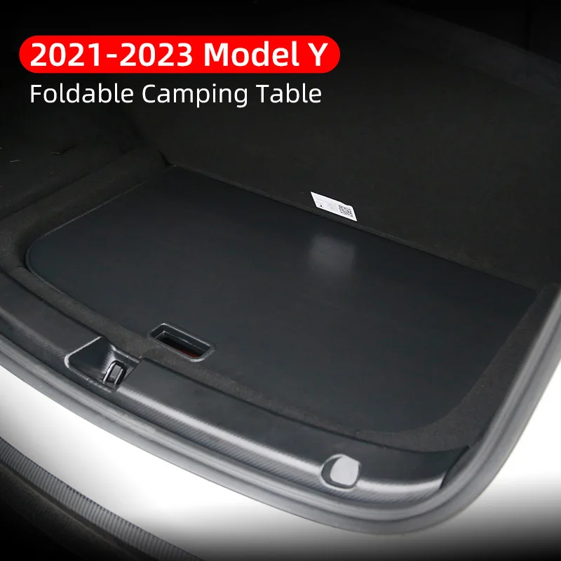 Tesla Model Y Camping Table Folding Tesla Model 3 Camping Table Outdoor ...