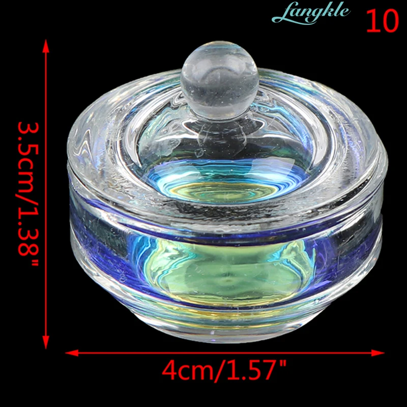 Wholesale Dappen Dish Mini Dappen Dish With Lid Didderent Shapes Nail ...