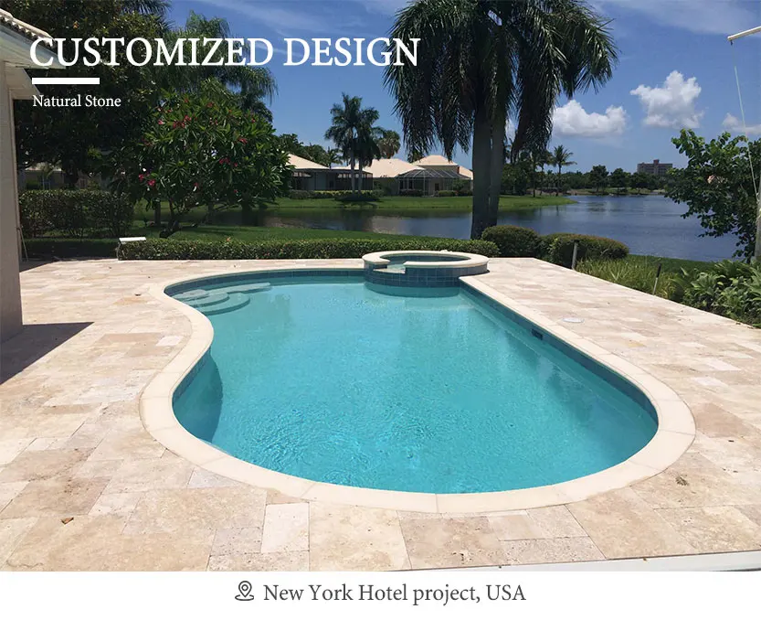 Wholesale Natural Stone Swimming Pool Deck Tiles
