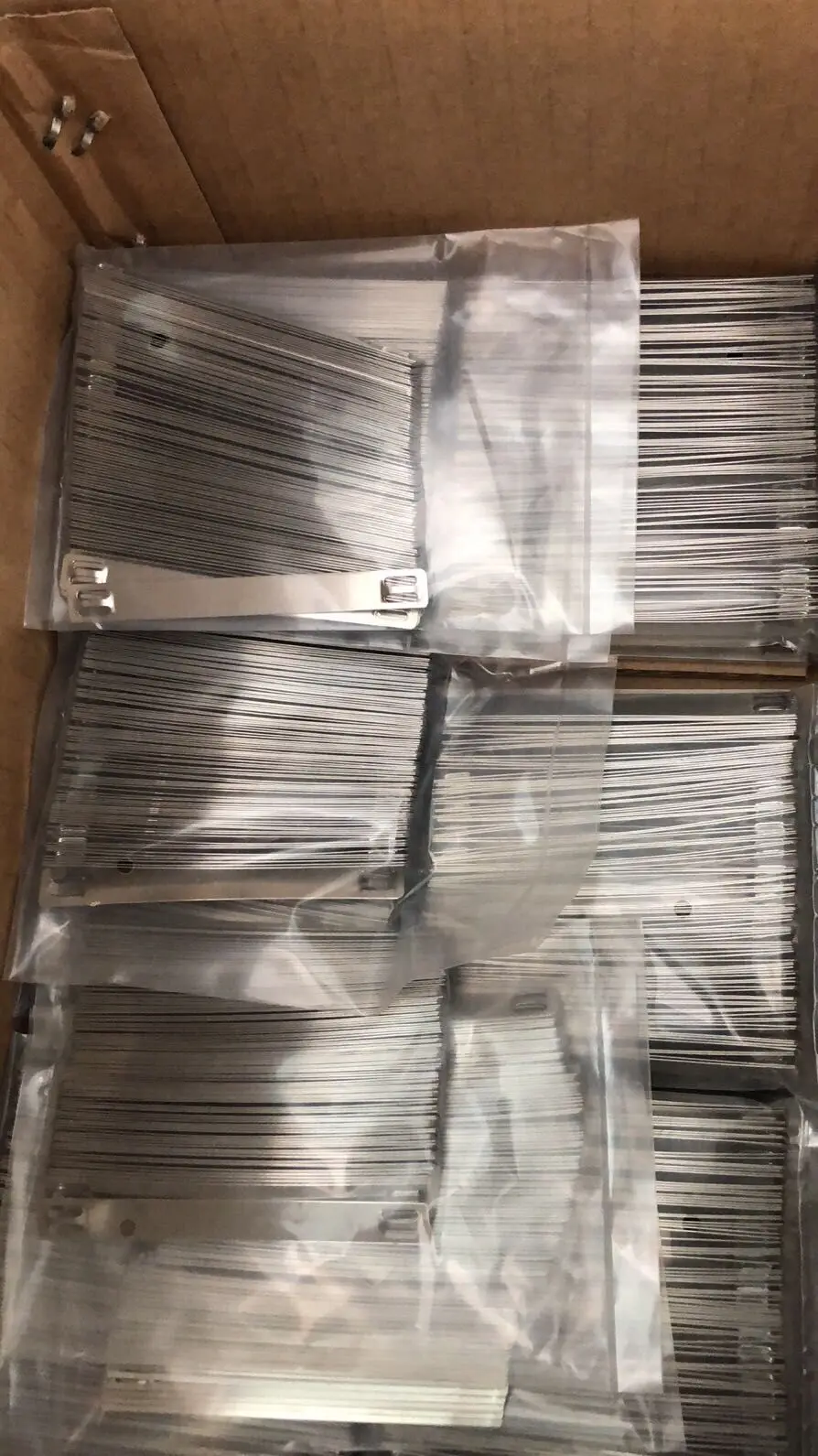 Corrosion Resistance Unengraved SS316 Cable Tie Tag