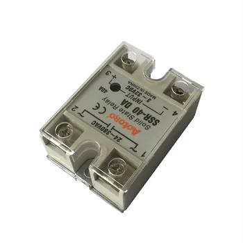 Ssr-40da Single Phase Ssr Solid State Relay 10a 40a - Buy Solid State ...