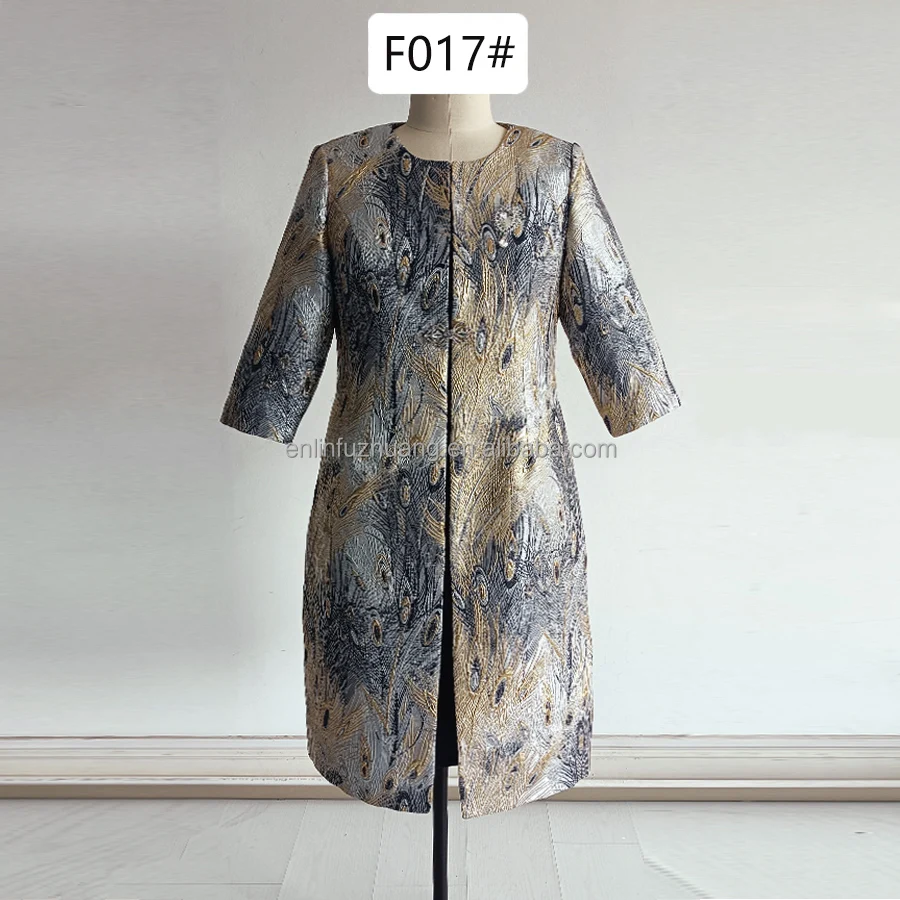 Luxury Long Jacket Dress Suits for Women Plus Size Women's Clothing ...