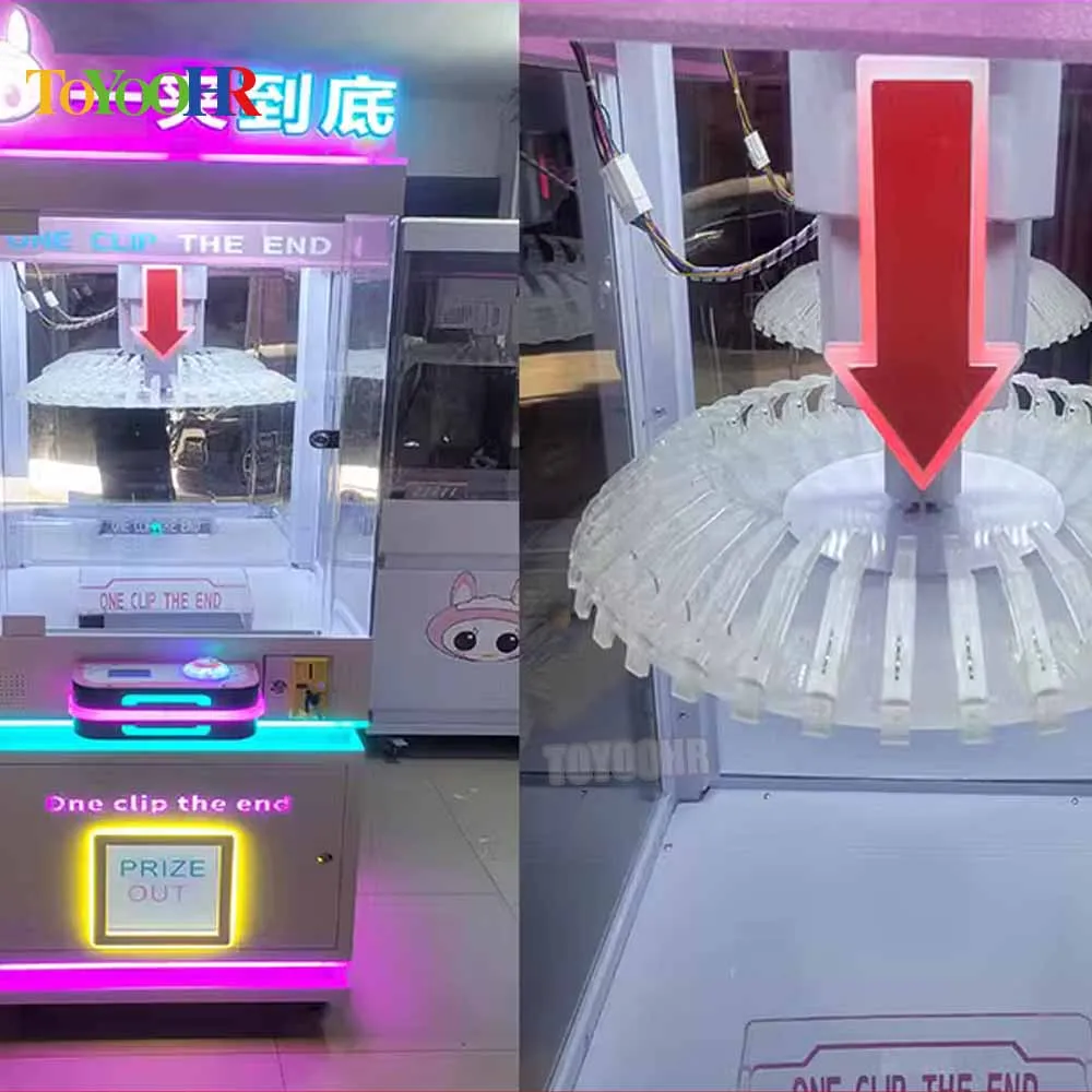 High Quality Coin-Operated Lucky Catcher Crane Game Machine Prize Claw ...