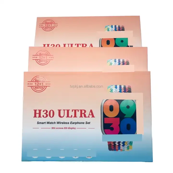 New H30 Ultra Smart Watch 49mm Reloj Smart Watch H30 Ultra 7 In 1 Set ...