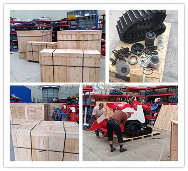 Paddy Wheat Harvesting Machine Cosechadora De Arroz Moissonneuse ...