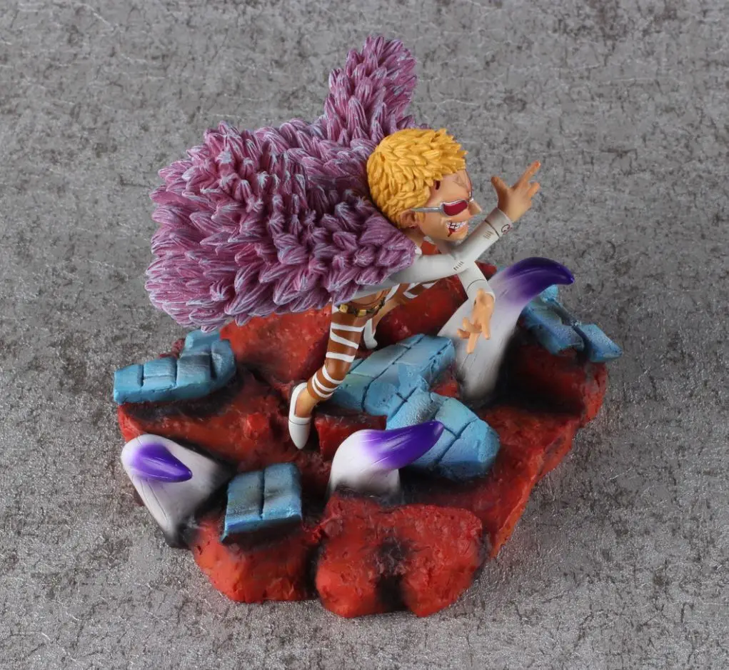 19cm One Pieced Monkey D Luffy Pk Donquixote Doflamingo Figure Pvc ...