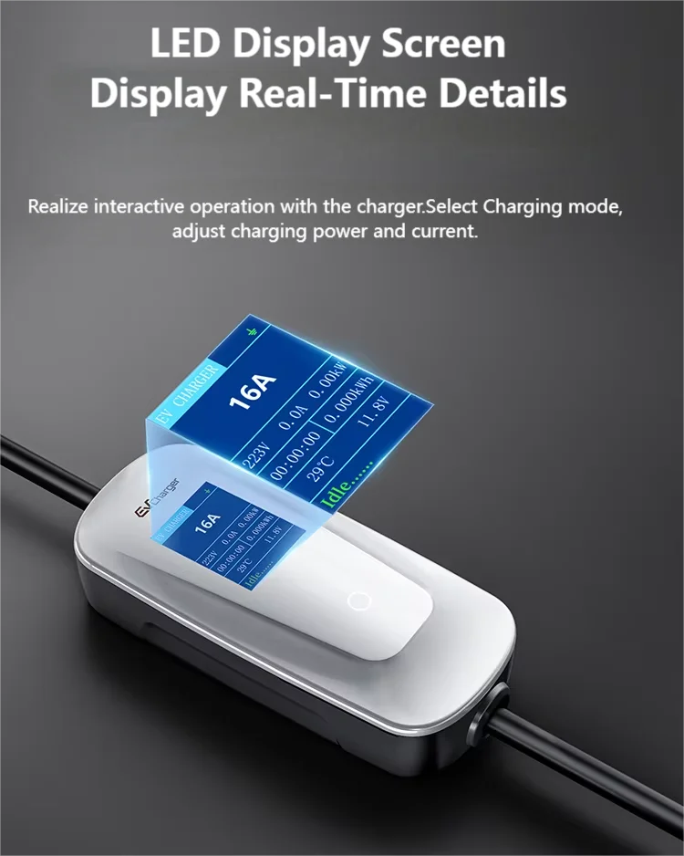 32A 7 Kw Cars Charging Ac Type 1 Type 2 GBT Station 3.5Kw 7Kw 22Kw ...